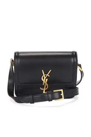 Saint Laurent Small Solferino Satchel - Nero