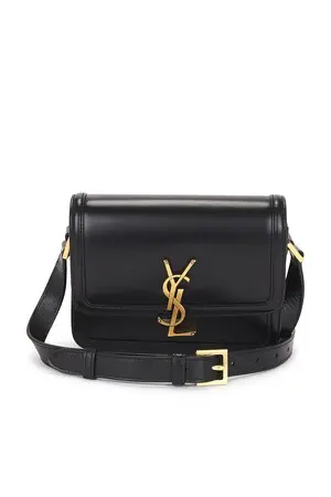 Saint Laurent Small Solferino Satchel - Nero
