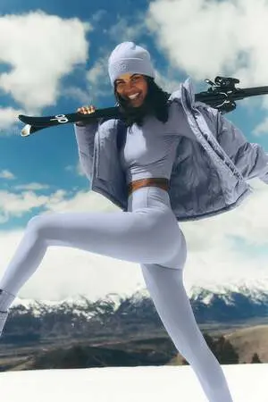 Alo Yoga 7/8 High-waist Airbrush Legging - Winter Frost