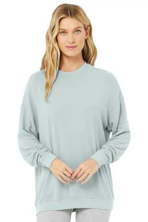 Alo Yoga Soho Pullover Top Laurel Heather