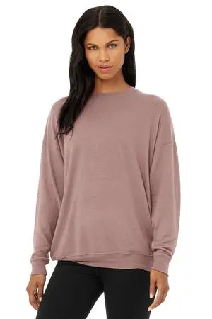 Alo Yoga Soho Pullover Top Woodrose