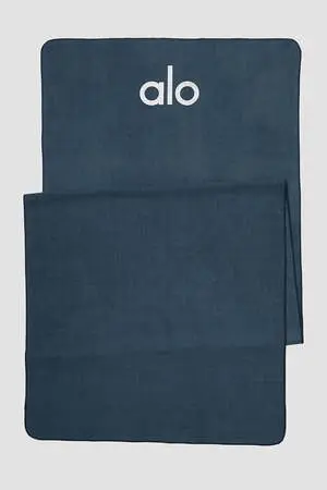 Alo Yoga Grounded No-slip Towel Yoga Mat - Eclipse