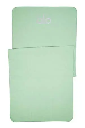 Alo Yoga Grounded No-slip Towel Yoga Mat Honeydew