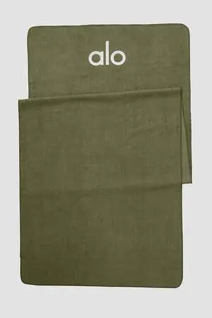 Alo Yoga Grounded No-slip Towel Yoga Mat - Jungle