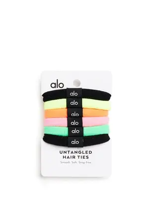 Alo Yoga ALO Untangled Hair Tie 6-Pack Multicolor