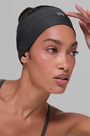Alo Yoga Airlift Headband Anthracite