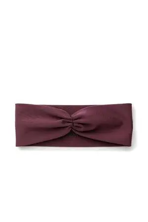 Alo Yoga Airlift Headband Black Plum