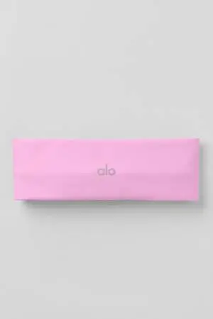 Alo Yoga Airlift Headband - Candy Heart Pink