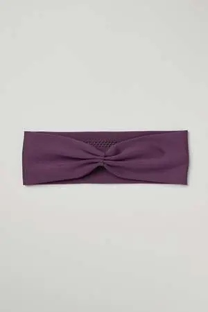 Alo Yoga Airlift Headband Dark Plum