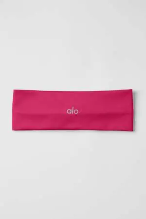 Alo Yoga Airlift Headband Pink Summer Crush