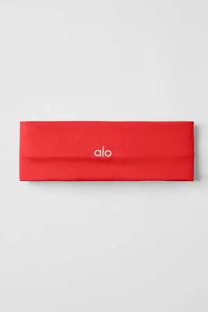 Alo Yoga Airlift Headband Red Hot Summer