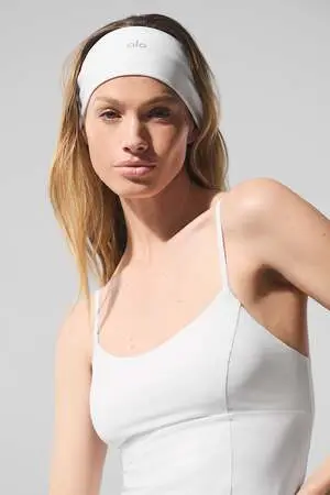 Alo Yoga Airlift Headband - White