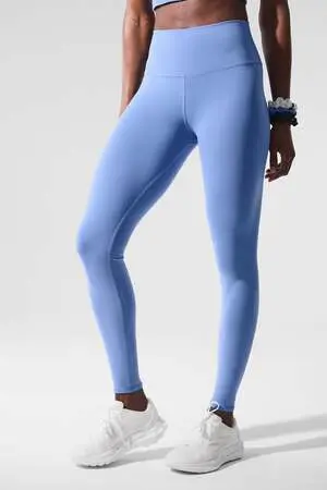 Alo Yoga High-waist Airbrush Legging - Crystal Clear Blue