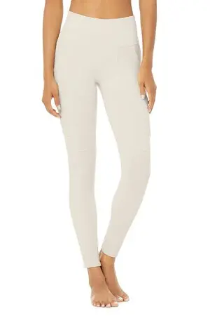 Alo Yoga High-waist Cargo Legging - Bone