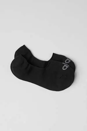 Alo Yoga Conceal Invisible Socks - Black/anthracite