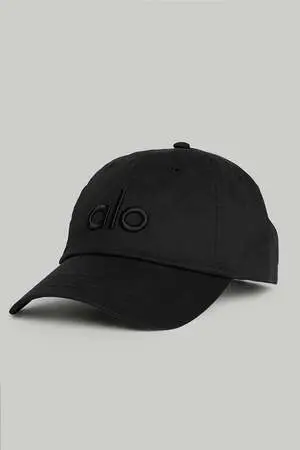 Alo Yoga Logo Cap - Black