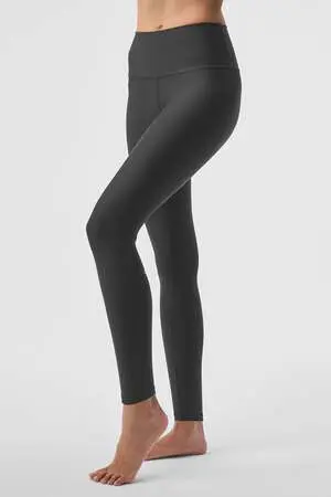Alo Yoga Red Hot High-waist Airlift Legging - Anthracite