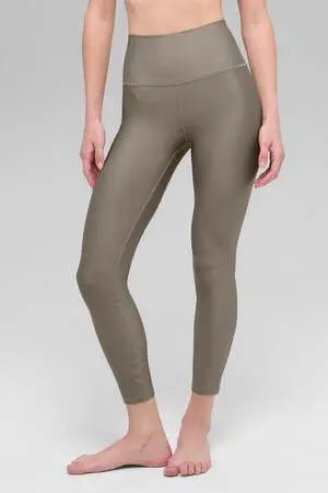 Alo Yoga Red Hot High-Waist Airlift Legging Light Cocoa