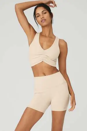 Alo Yoga Wild Thing Bra Macadamia