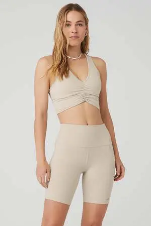 Alo Yoga Wild Thing Bra Oatmeal Heather