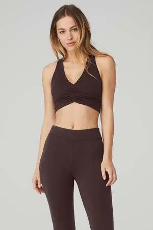 Alo Yoga Wild Thing Bra Raisin