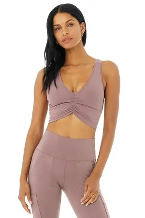 Alo Yoga Wild Thing Bra Woodrose
