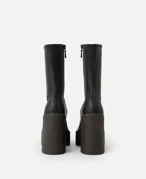Stella McCartney Skyla Platform Ankle Boots - Black