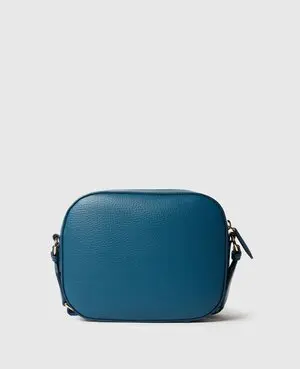 Stella McCartney Logo Camera Crossbody Bag - Teal