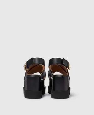 Stella McCartney Elyse Platform Sandals - Black