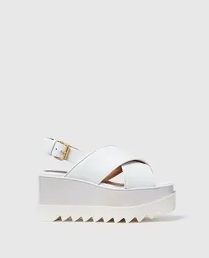 Stella McCartney Stella McCartney Elyse Platform Sandals White
