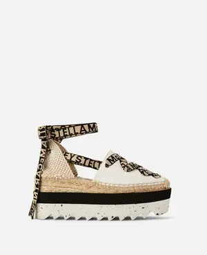 Stella McCartney Gaia Platform Espadrilles - White