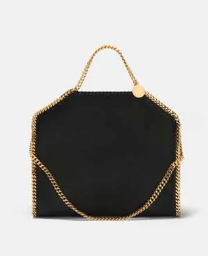 Stella McCartney Falabella Fold-over Tote Bag - Black