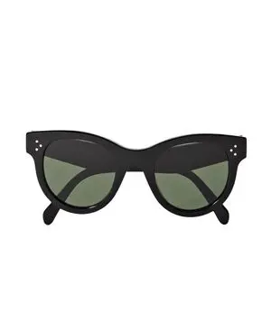 Celine Round-frame Sunglasses - Black