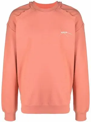ADER ERROR Embroidered Cotton Sweatshirt