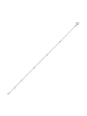 PRAGNELL 18kt White Gold Diamond Bracelet - Silver