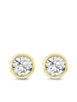 PRAGNELL 18kt Yellow Diamond Stud Earrings - Gold