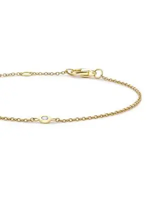 PRAGNELL 18kt Yellow Sundance Diamond Chain Bracelet - Gold
