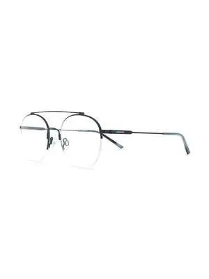 Calvin Klein Pilot-frame Eyeglasses - Blue