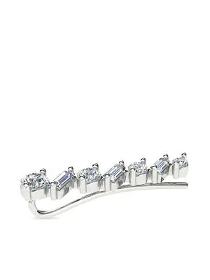 ALINKA 18kt White Gold Ana Diamond Left Ear Cuff