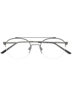 Calvin Klein Round Frame Eyeglasses - Grey