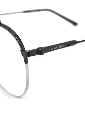 Calvin Klein Round Frame Eyeglasses