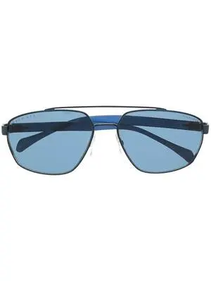BOSS Pilot Frame Sunglasses - Blue
