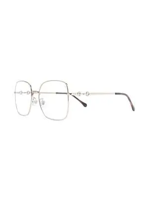 Gucci Horsebit Square-frame Eyeglasses