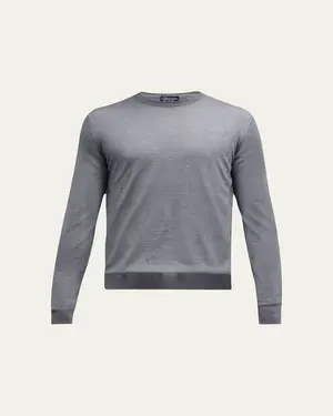 Charvet Solid Crewneck Sweater