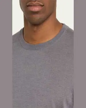 Charvet Solid Crewneck Sweater