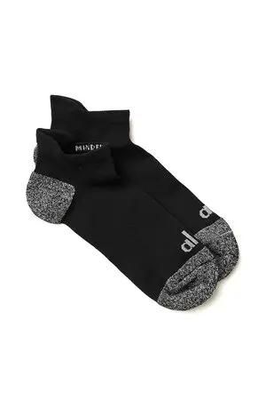 Alo Yoga Performance Tab Socks - Black/dove Grey