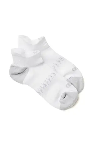 Alo Yoga Performance Tab Socks White/dove Grey