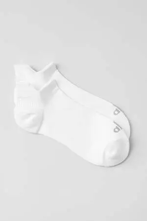 Alo Yoga Performance Tab Socks - White/titanium