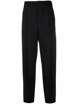 Valentino Garavani Tailored Straight-leg Trousers - Black