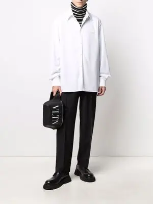 Valentino Garavani Tailored Straight-leg Trousers - Black